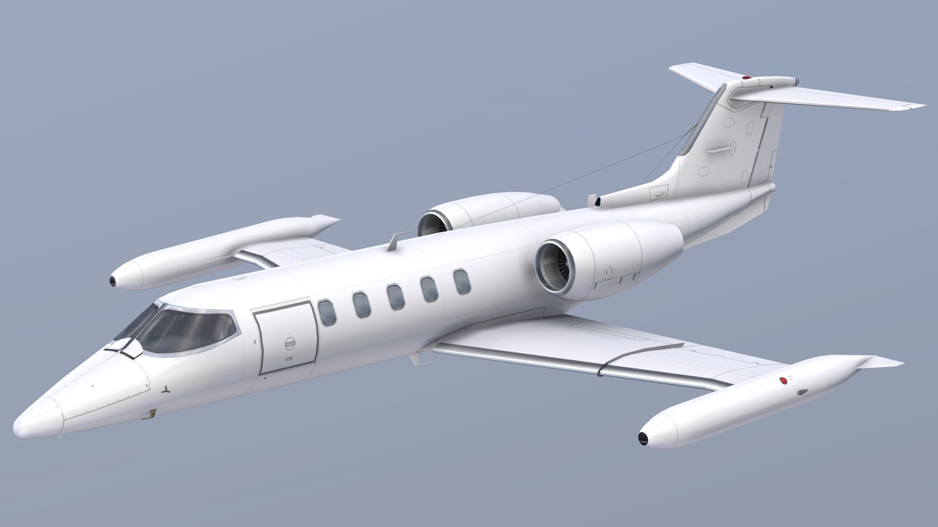 3D Learjet 35 Model - TurboSquid 2218266