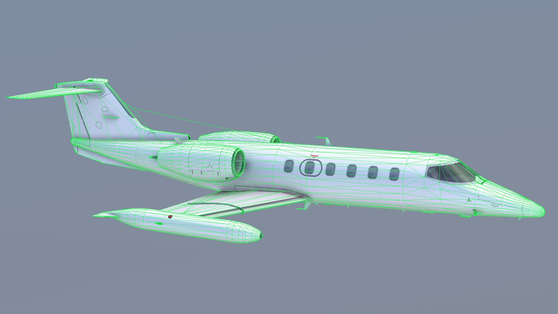 3D Learjet 35 Model - TurboSquid 2218266
