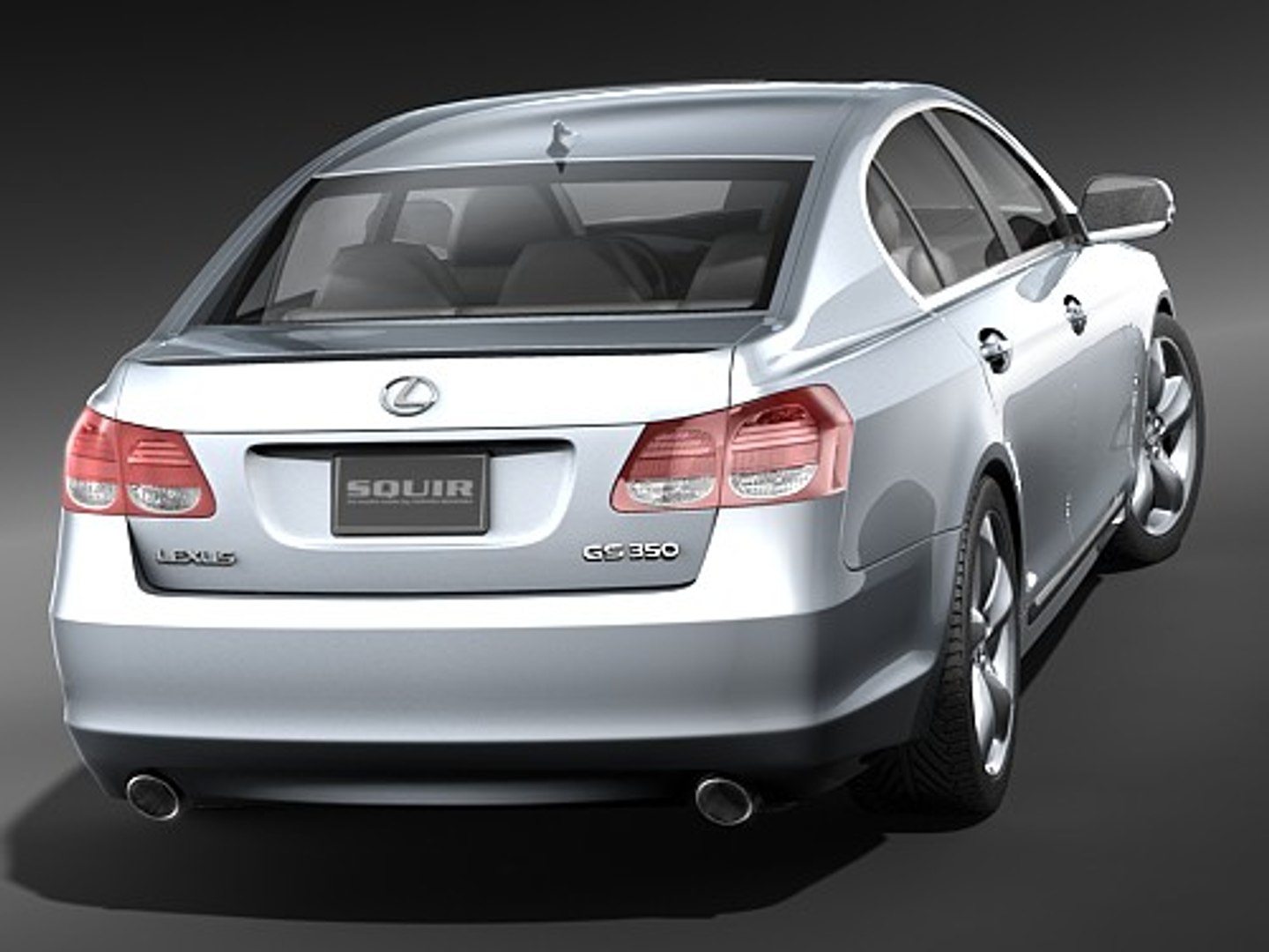 3d Model Lexus Gs350 Gs 350