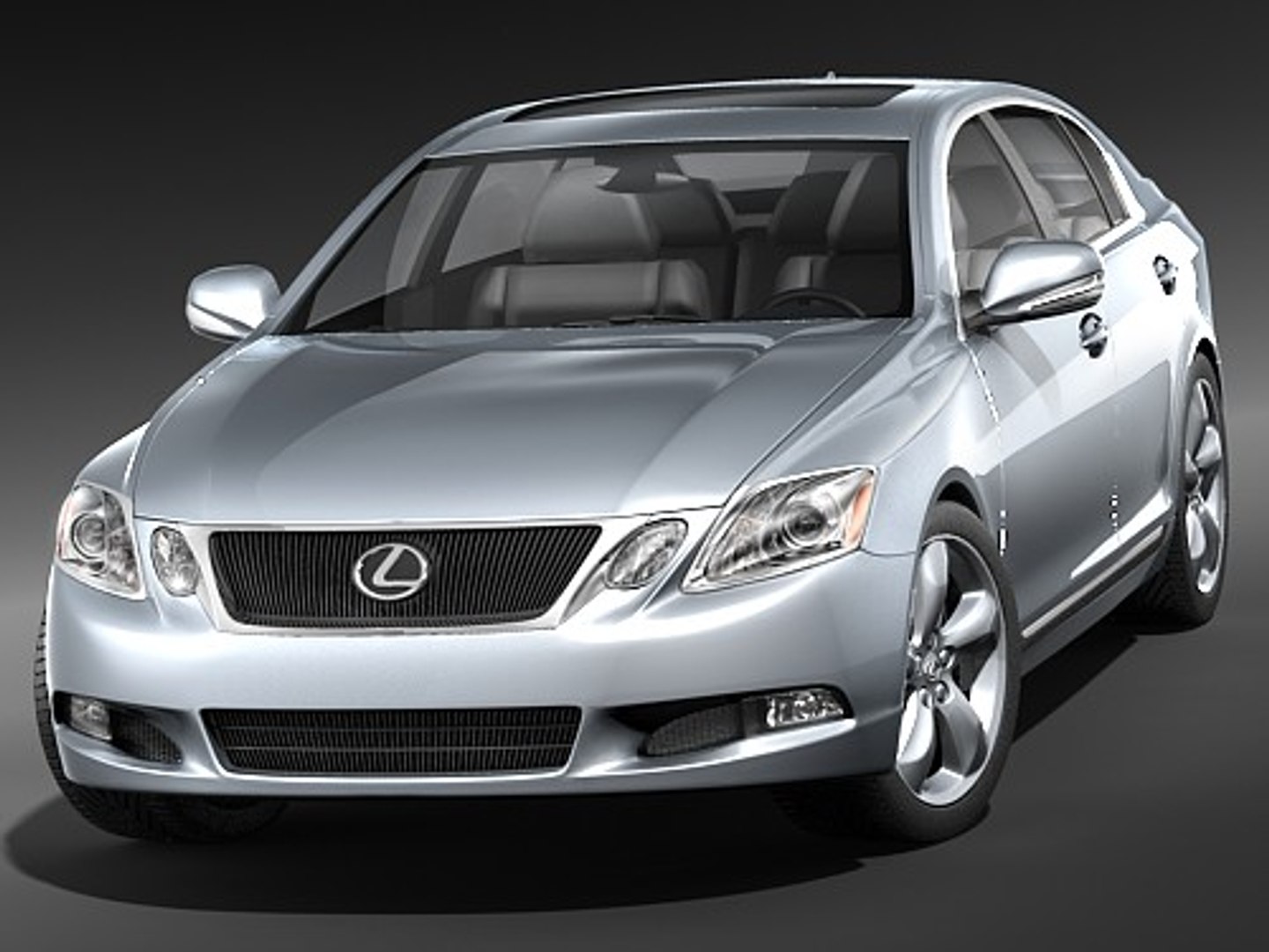 3d Model Lexus Gs350 Gs 350