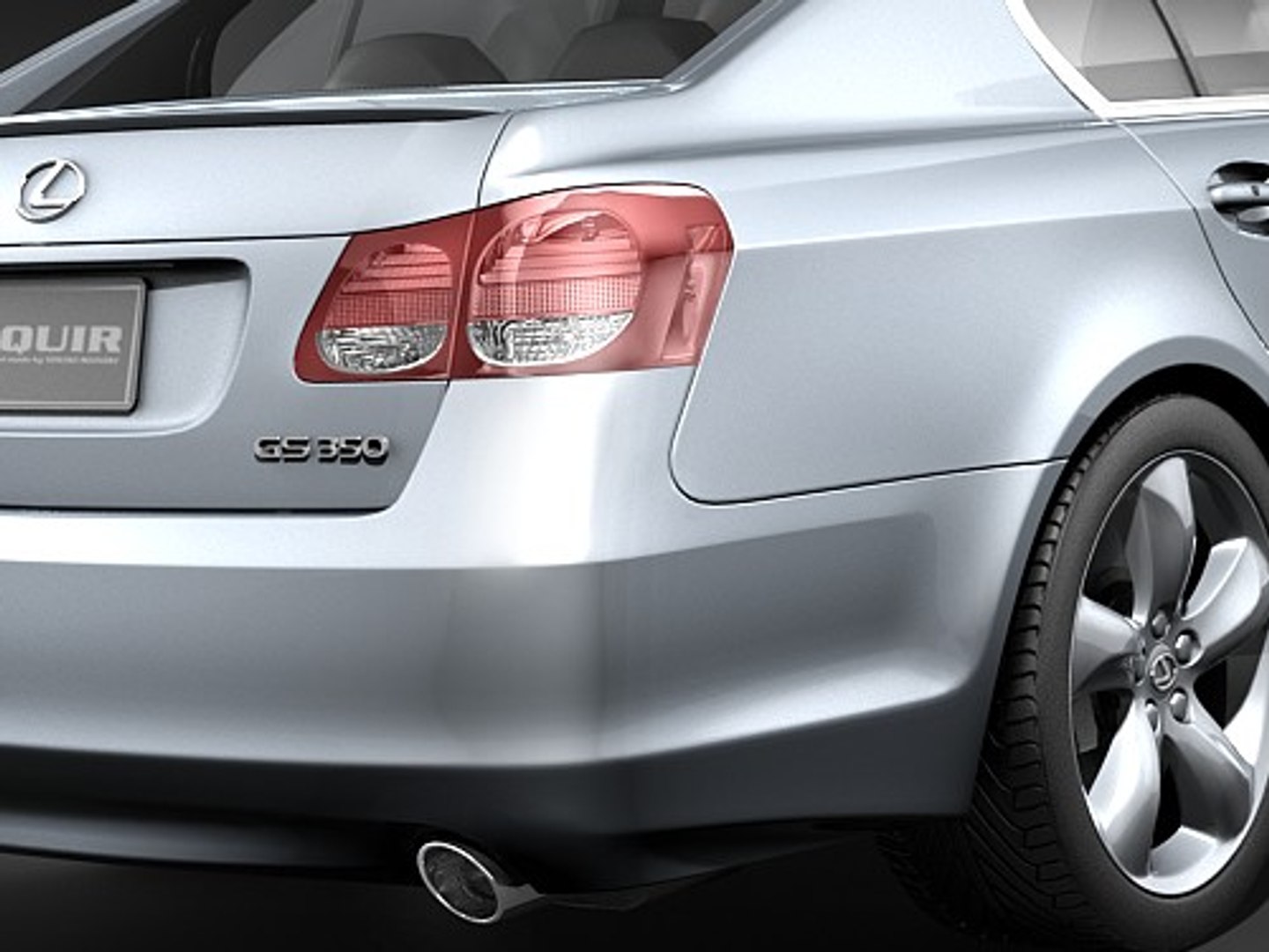 3d Model Lexus Gs350 Gs 350
