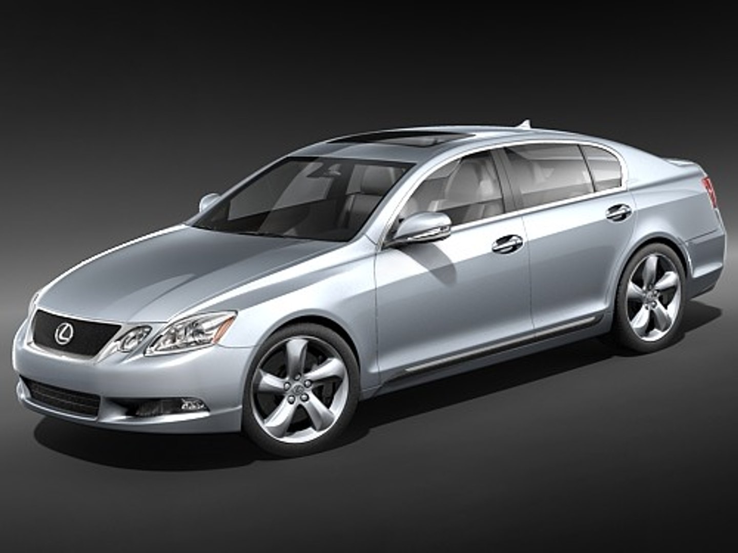 3d Model Lexus Gs350 Gs 350