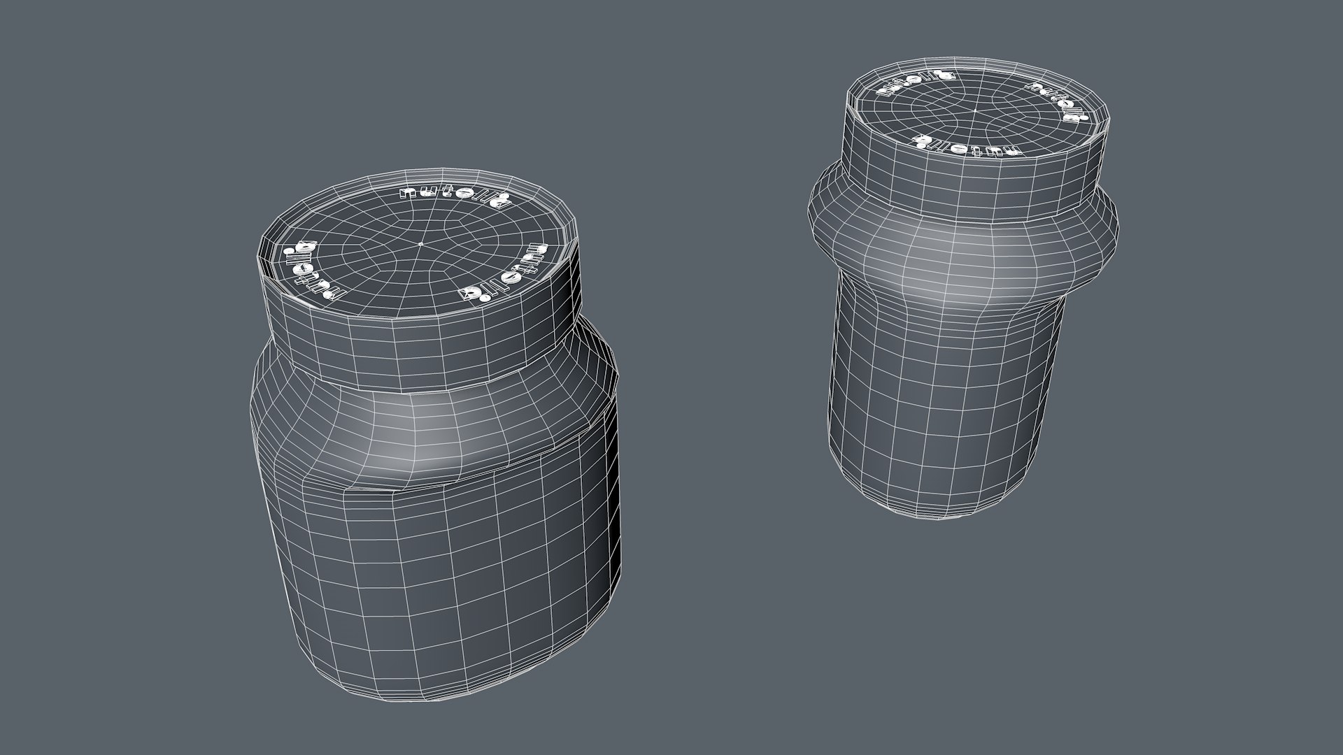 3D Model Nutella Bottle - TurboSquid 1416384