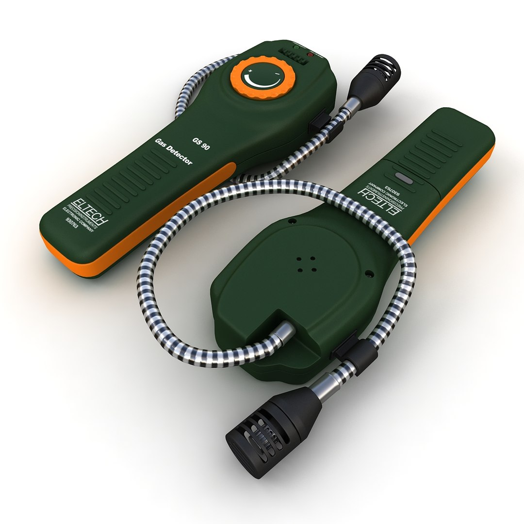 Gas Detector 3d Model