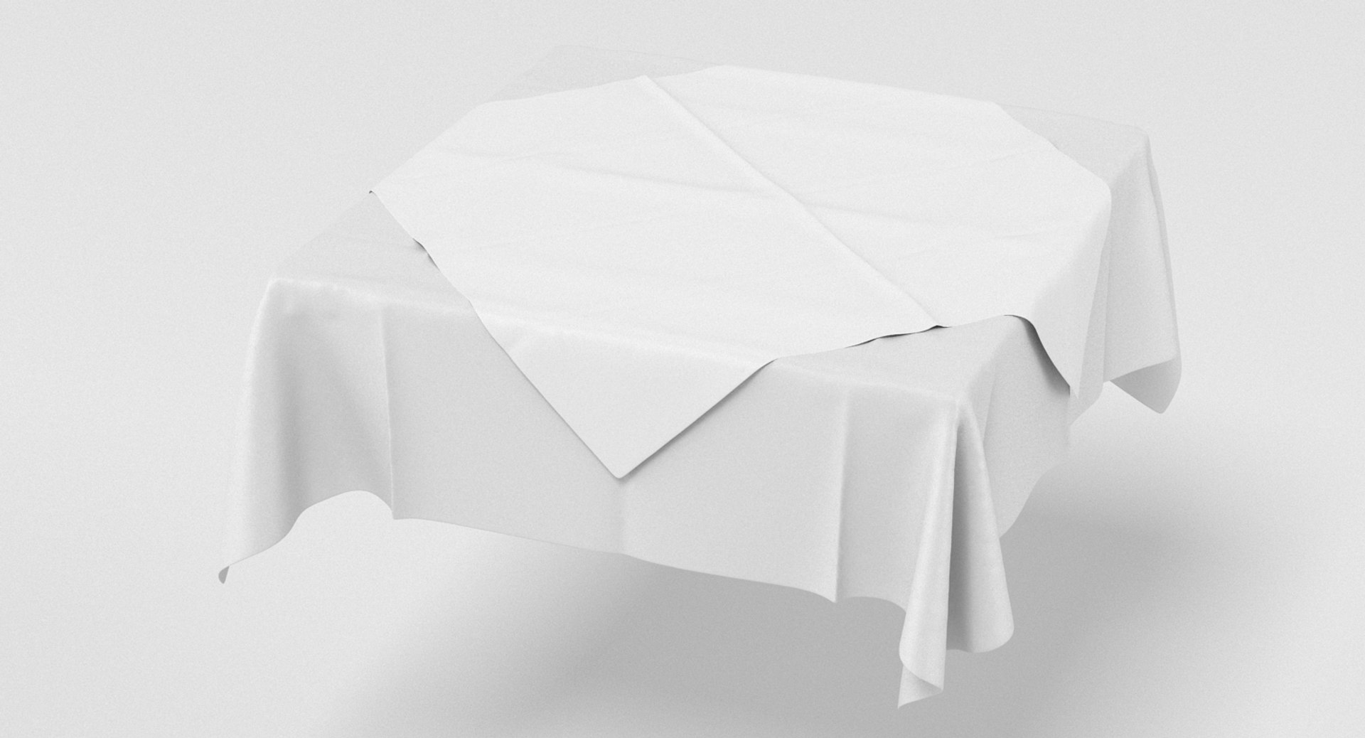 3D Model Tablecloth Cloth - TurboSquid 1272128
