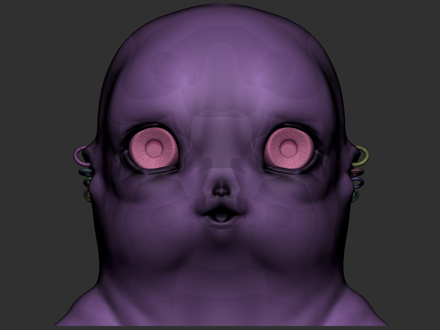 Free 3D Model Head Eyes - TurboSquid 1423441