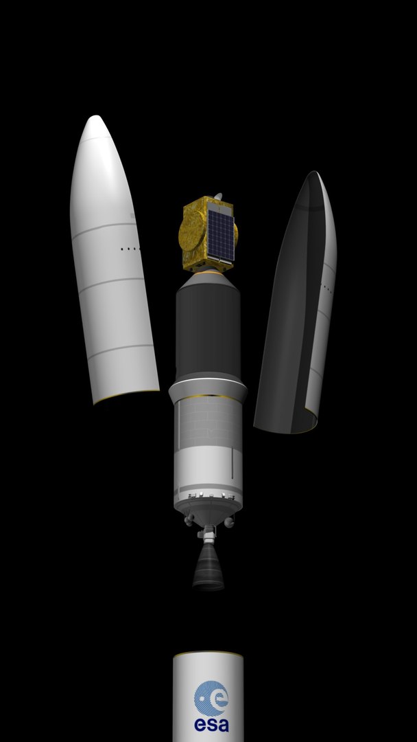 3d Ariane 6 Model