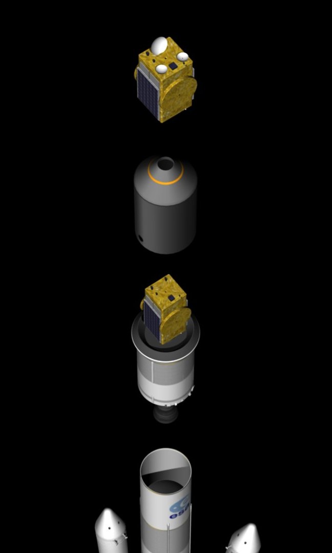 3d Ariane 6 Model