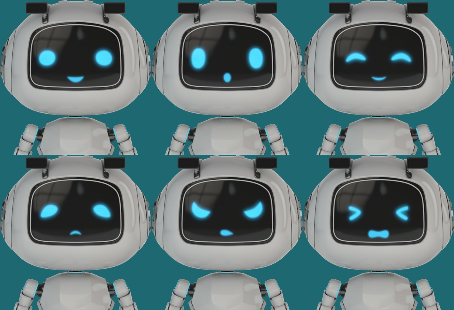 3D Cartoon Robot Rigged - TurboSquid 2235809