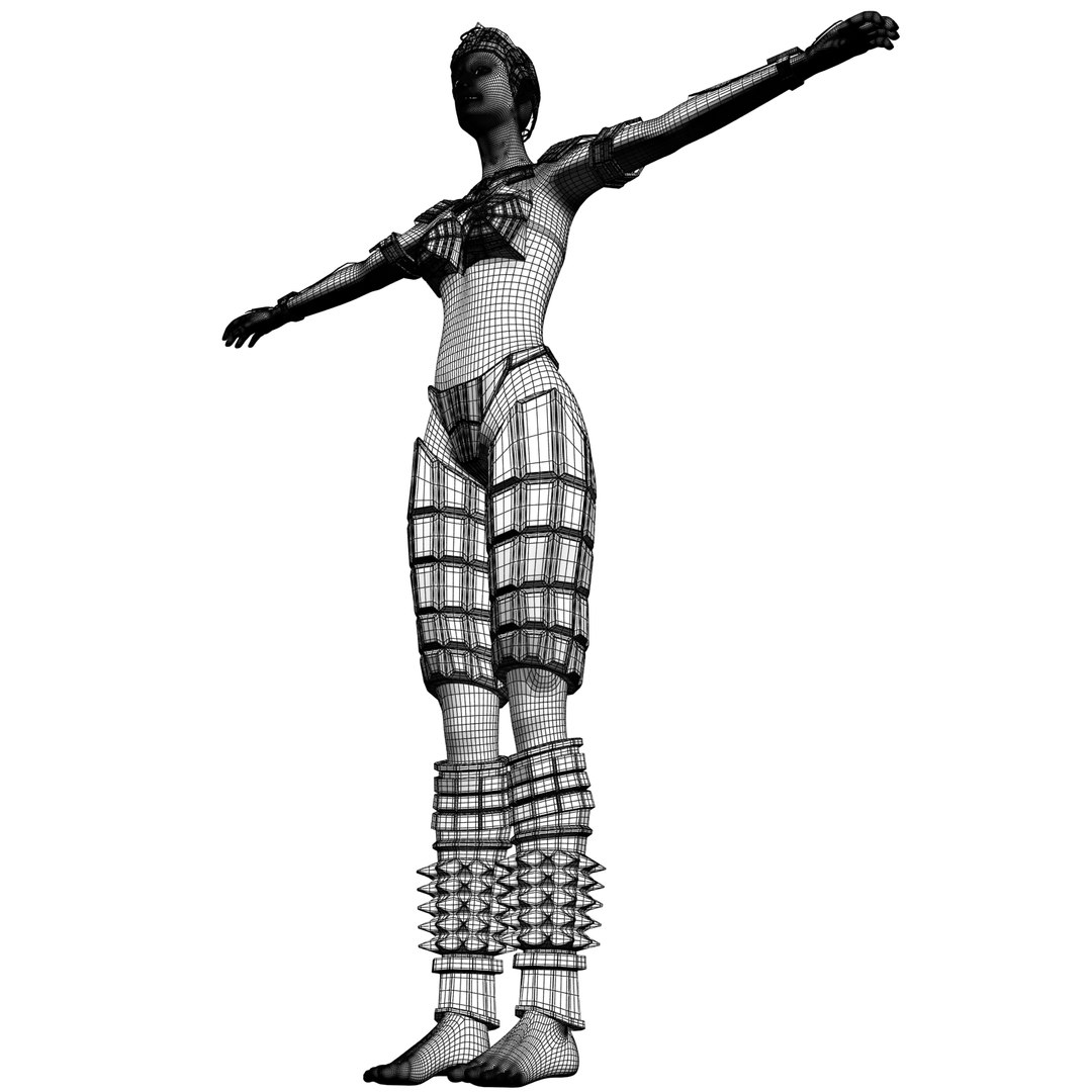 3D Ancient Roman Greek Female Warrior Model - TurboSquid 1371391