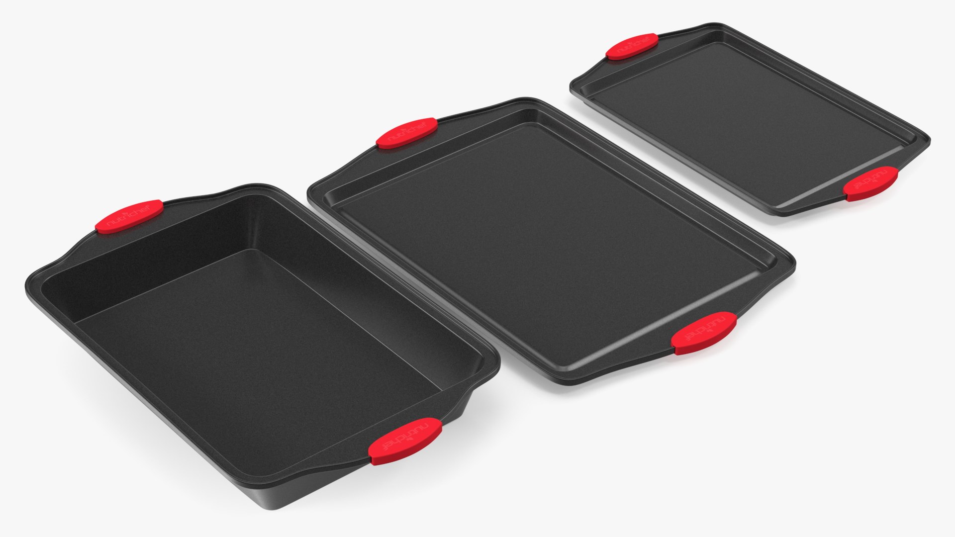 Baking Trays Set Model - TurboSquid 1981363