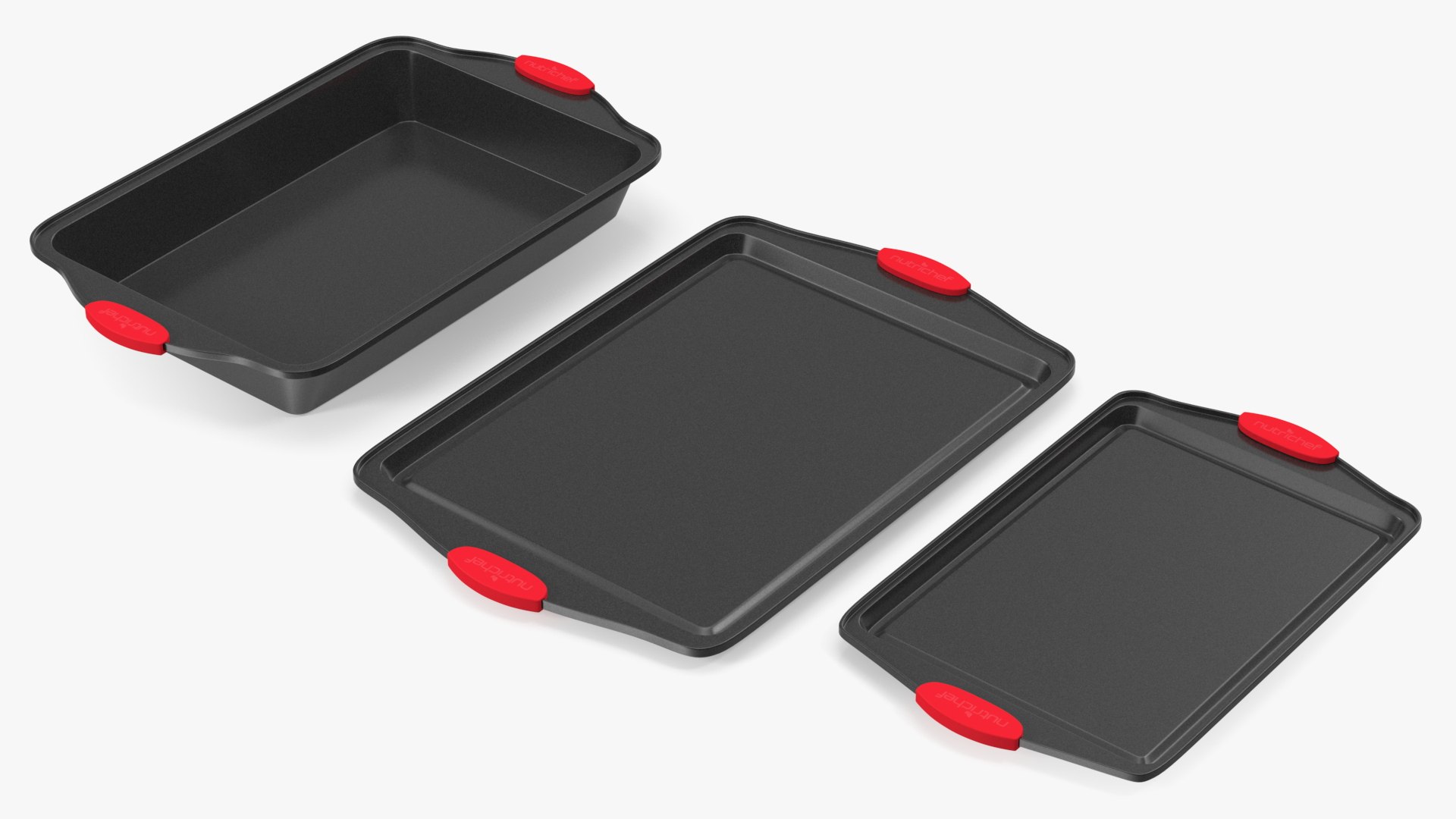 Baking Trays Set Model - TurboSquid 1981363
