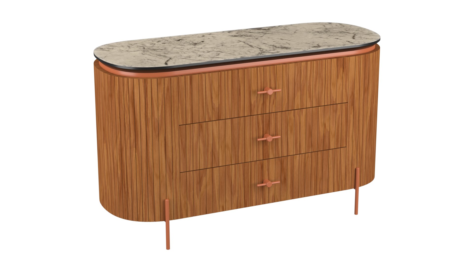 3D EMMA Dresser Model - TurboSquid 1911307