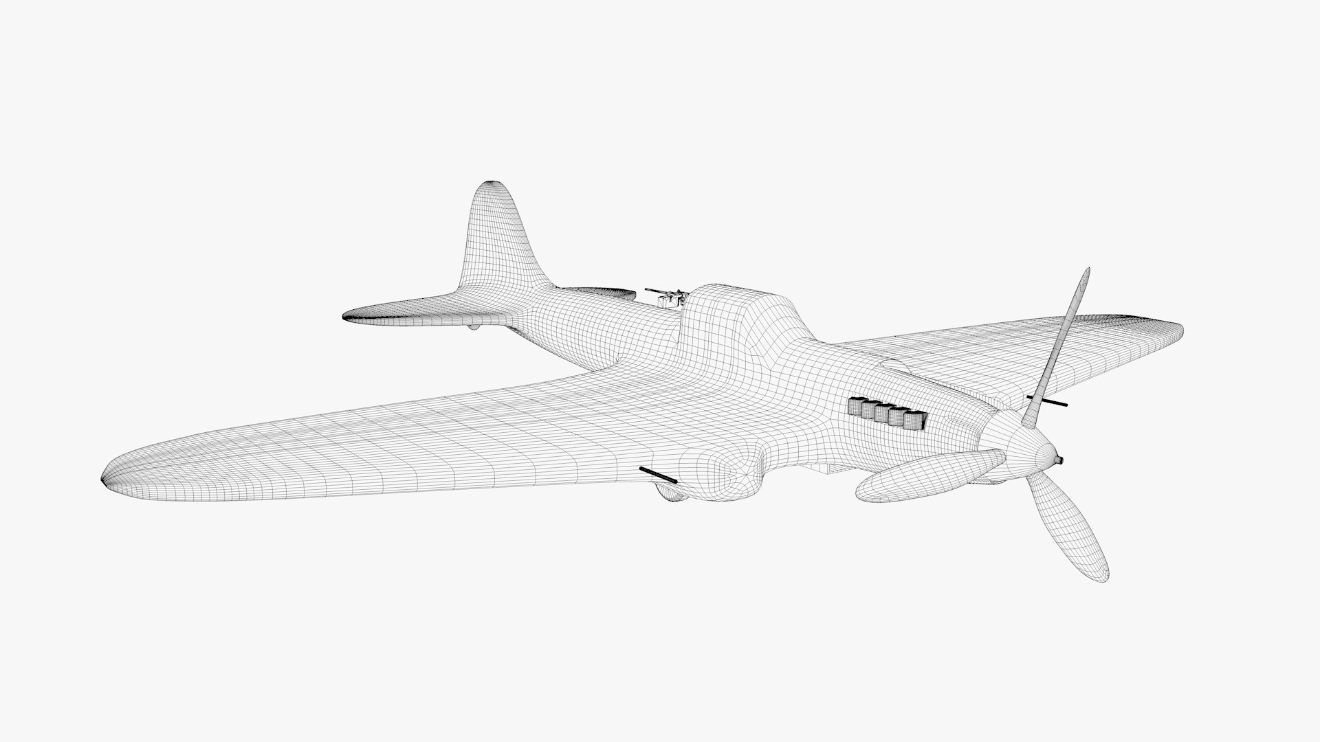 3D Ilyushin Il-2 Aircraft Soviet - TurboSquid 1351714