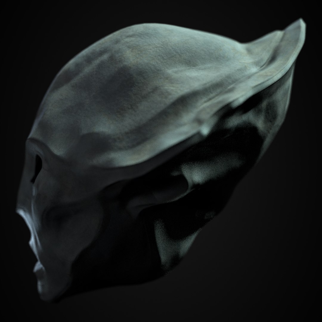 3d Alien Head
