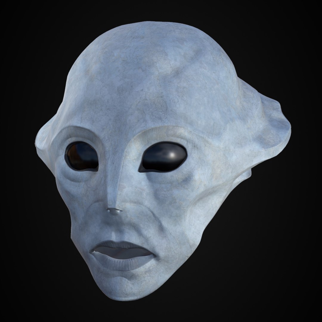 3d Alien Head