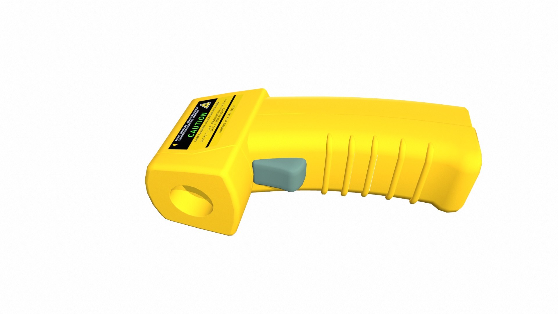 Scanner Gun 3D Model - TurboSquid 2328722
