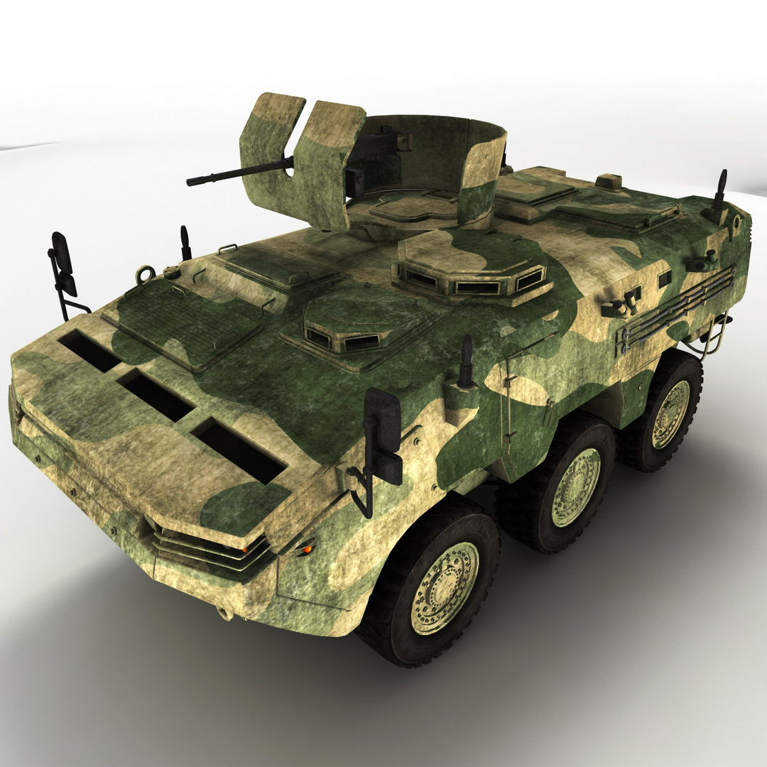 3d realistic arma 6x6 turkey