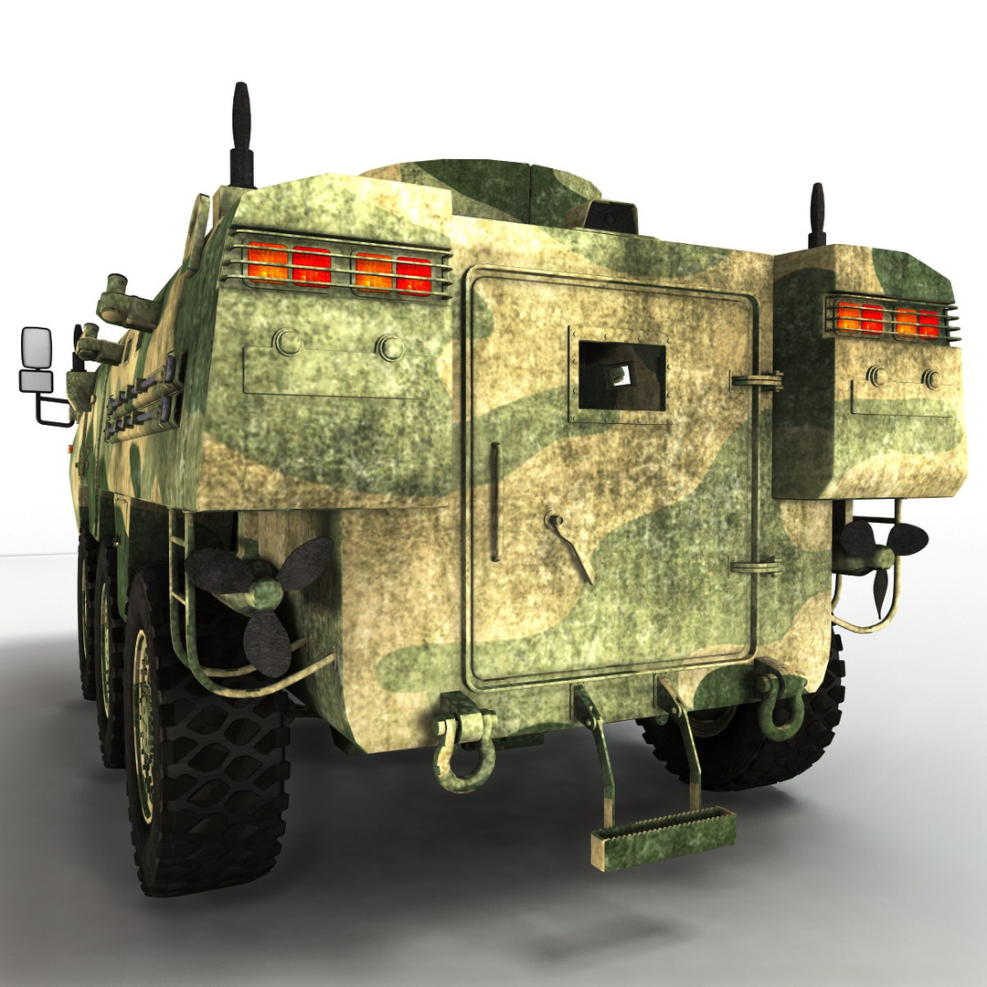3d realistic arma 6x6 turkey