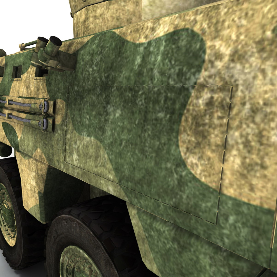 3d realistic arma 6x6 turkey