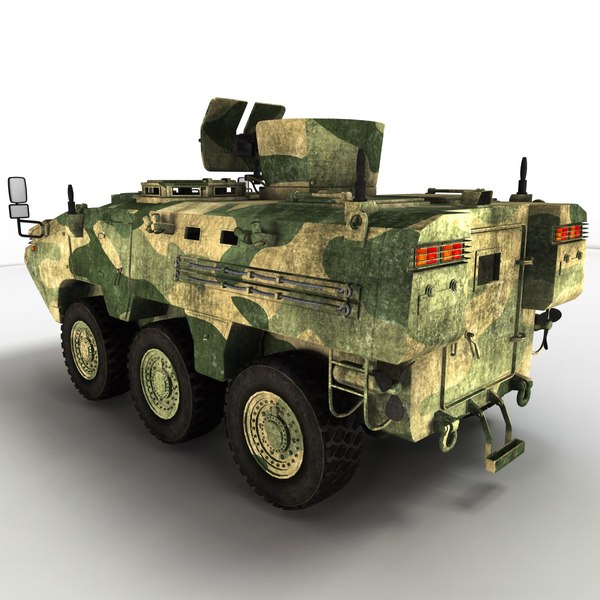 3d realistic arma 6x6 turkey