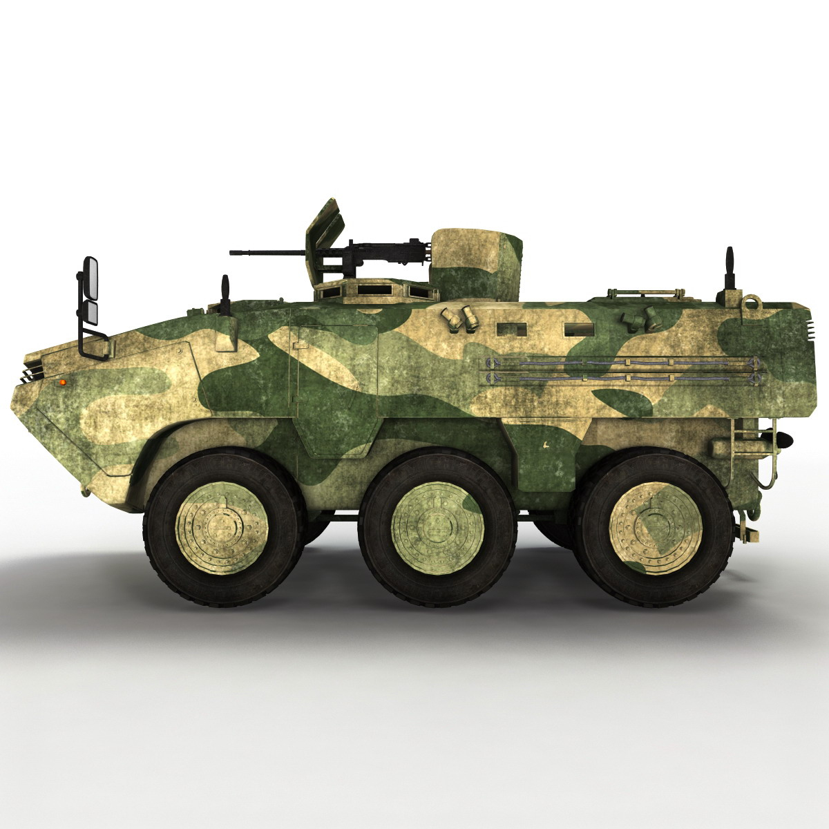 3d realistic arma 6x6 turkey