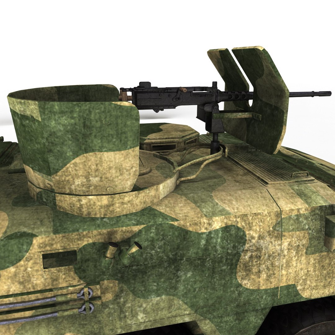 3d Realistic Arma 6x6 Turkey