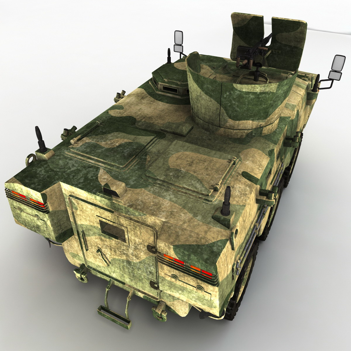 3d realistic arma 6x6 turkey