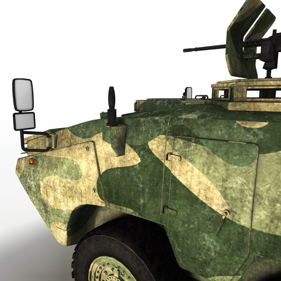 3d realistic arma 6x6 turkey