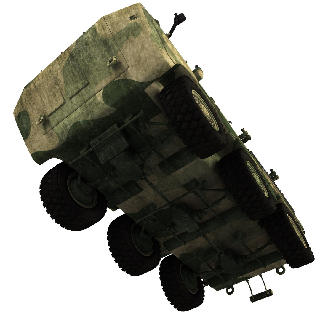 3d realistic arma 6x6 turkey
