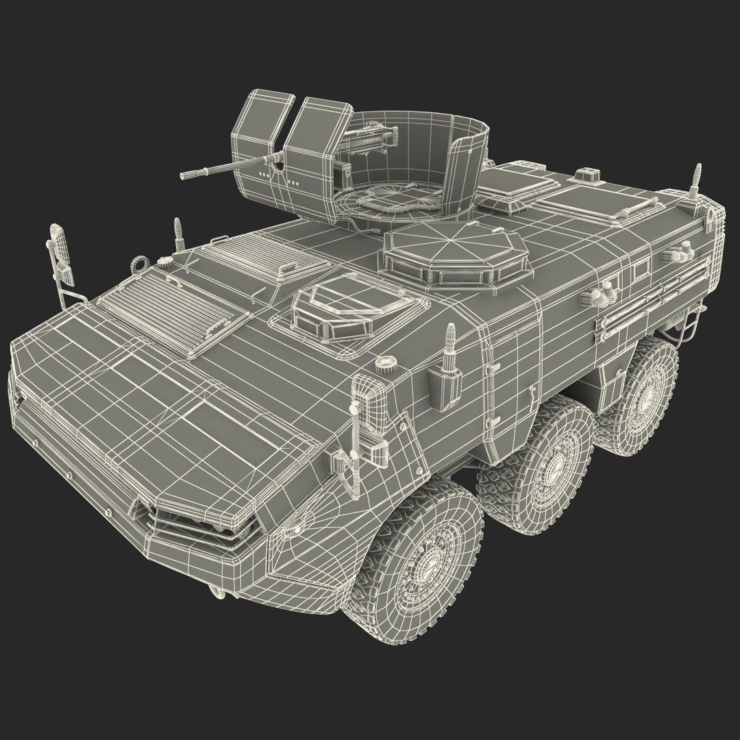 3d Realistic Arma 6x6 Turkey