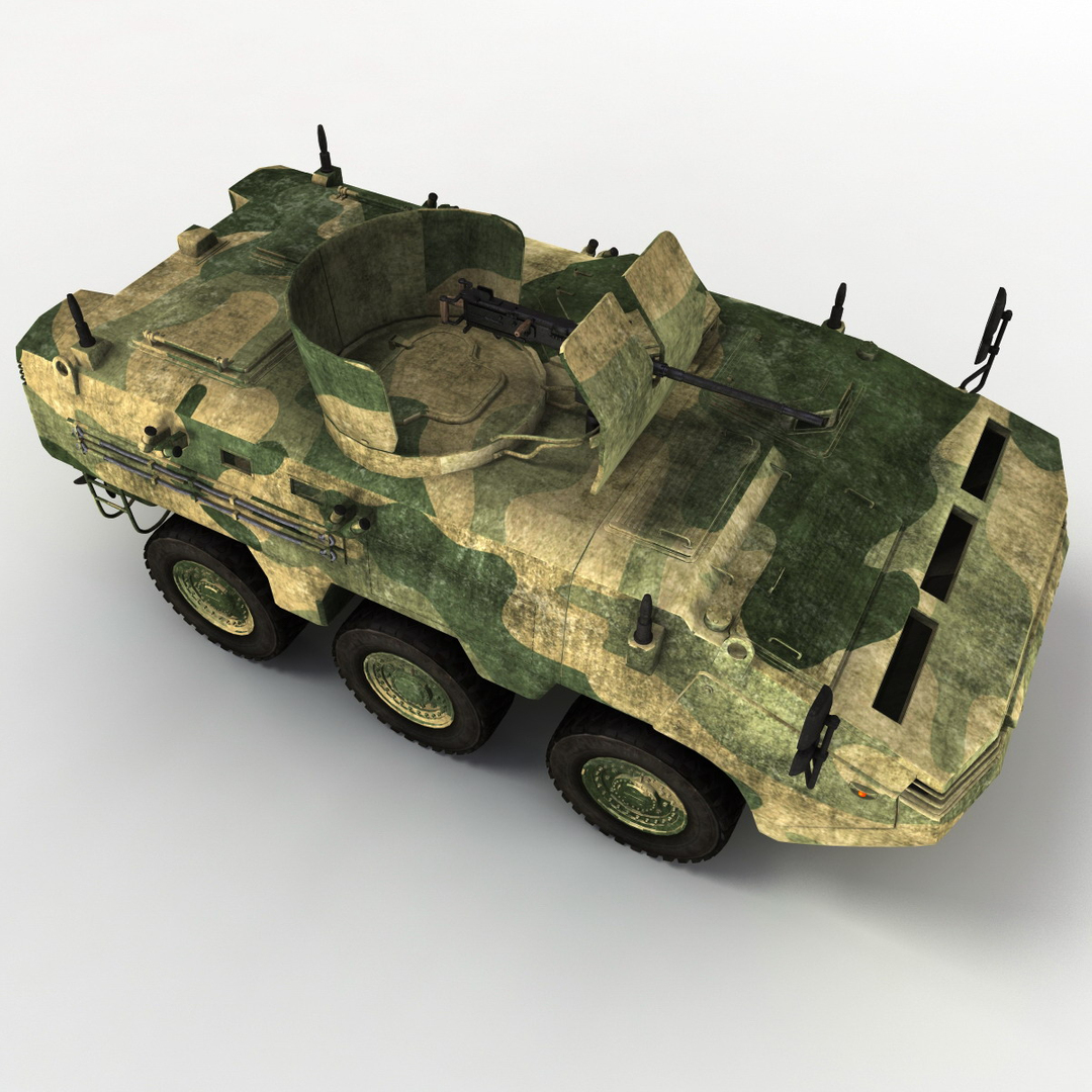 3d realistic arma 6x6 turkey