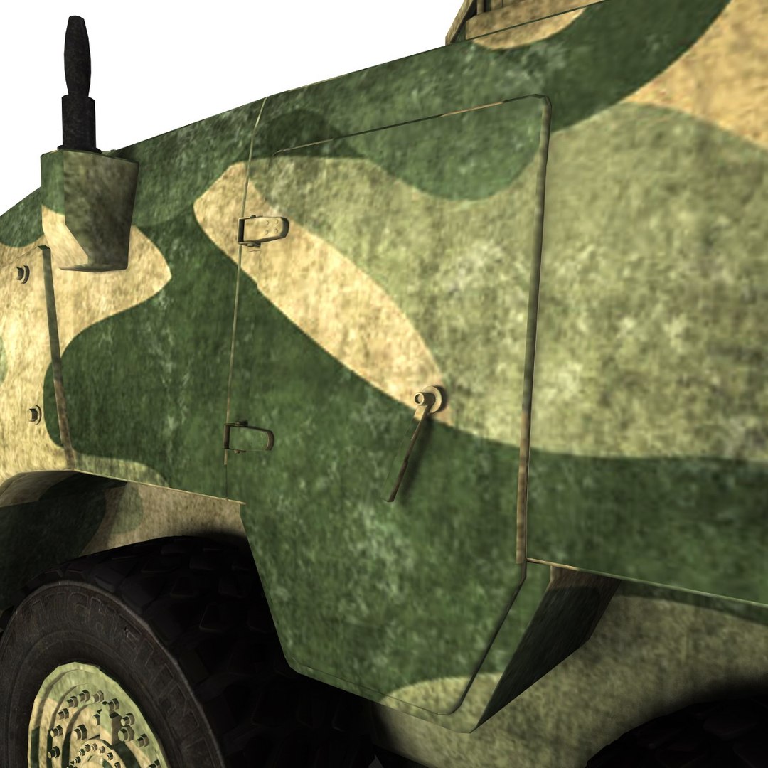 3d Realistic Arma 6x6 Turkey