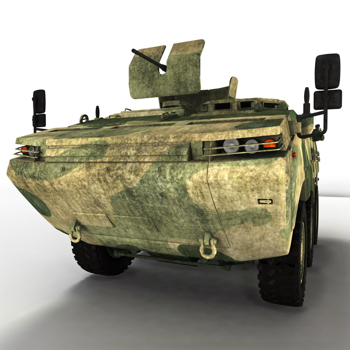 3d realistic arma 6x6 turkey
