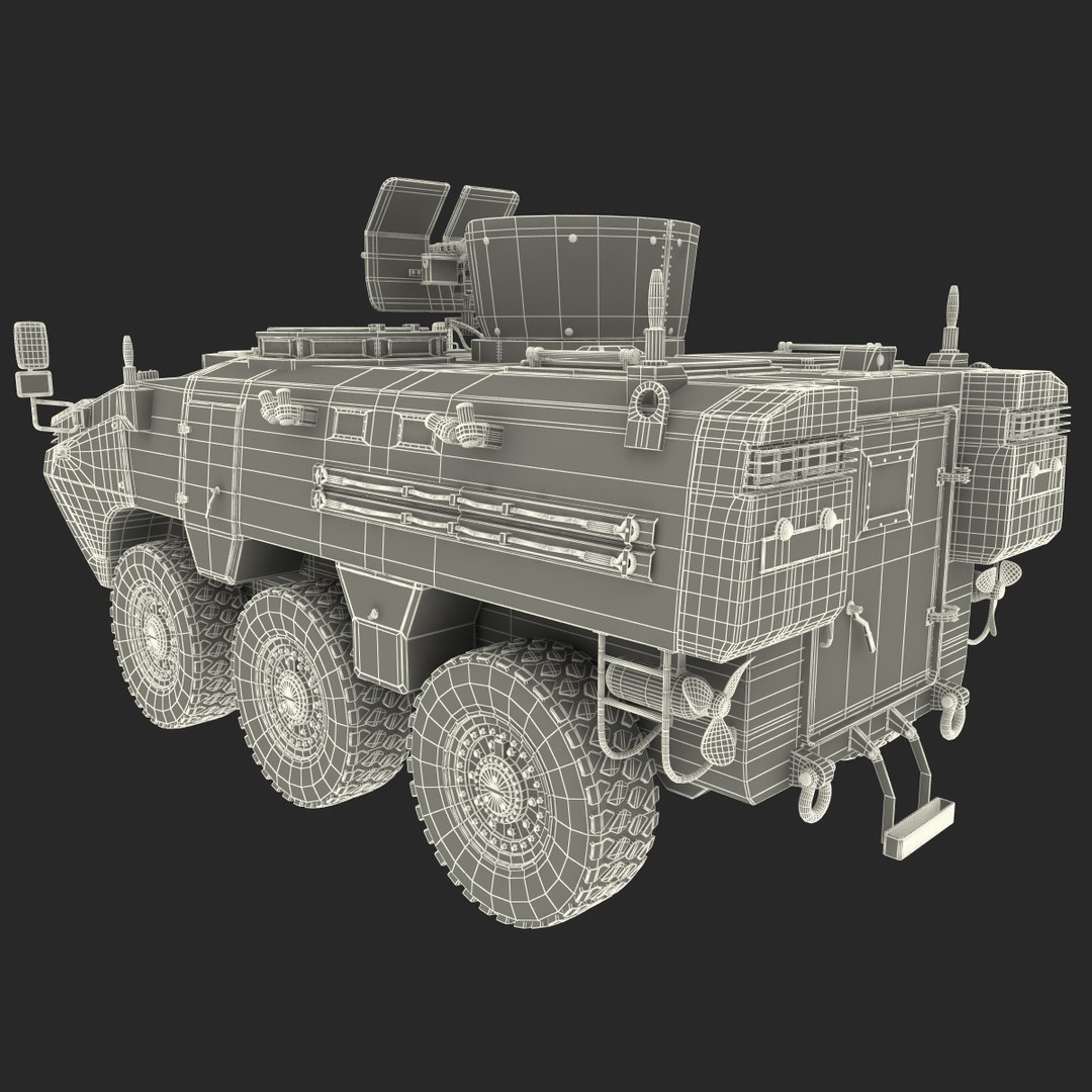 3d Realistic Arma 6x6 Turkey