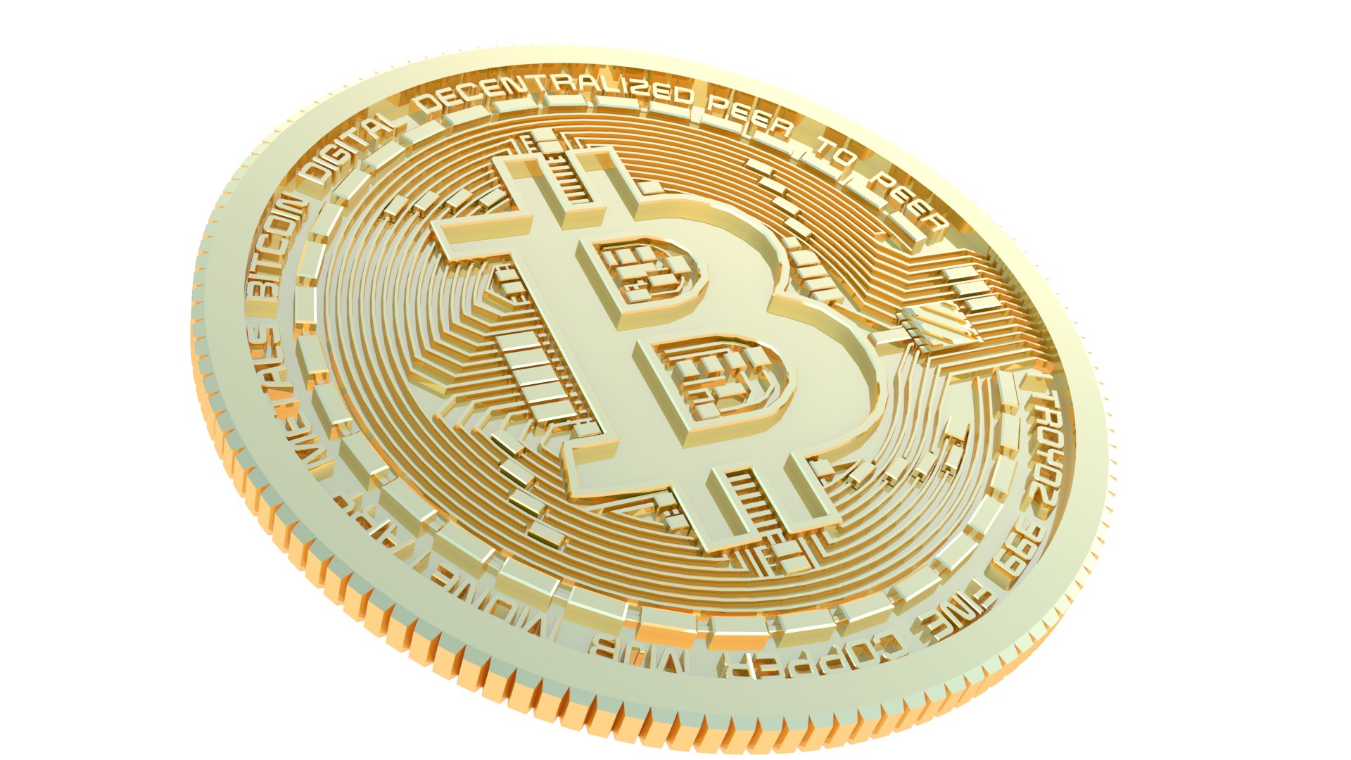 3D Model Btc Bitcoin - TurboSquid 1698381