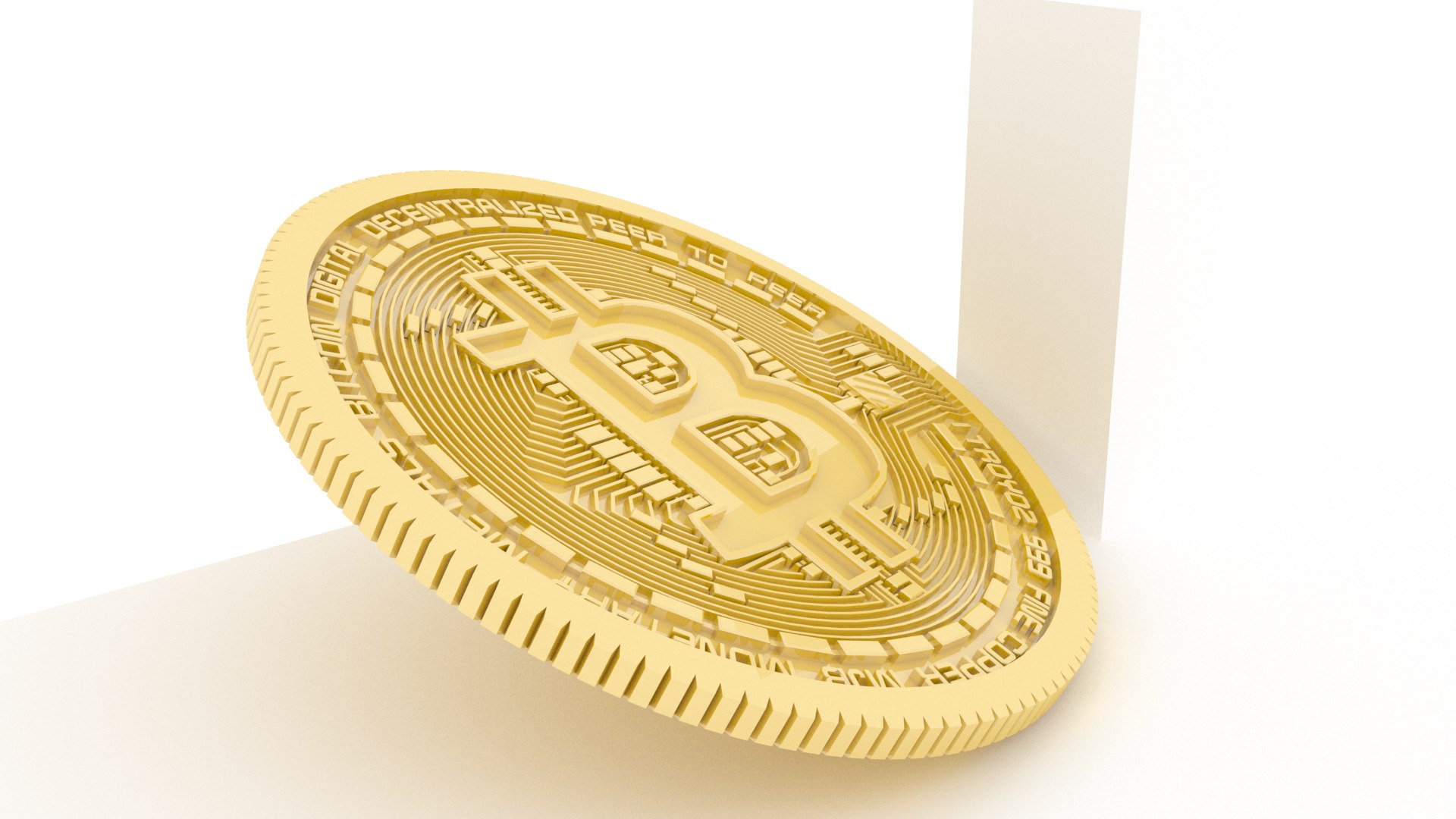 3D Model Btc Bitcoin - TurboSquid 1698381