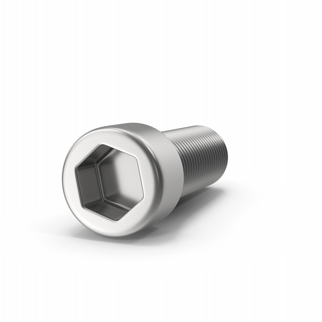 Cap Screw 3D model - TurboSquid 1899588