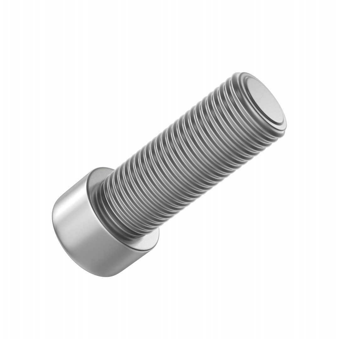 Cap Screw 3D model - TurboSquid 1899588