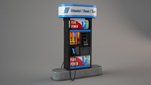 modelo 3d Pompa de gas - TurboSquid 1355820