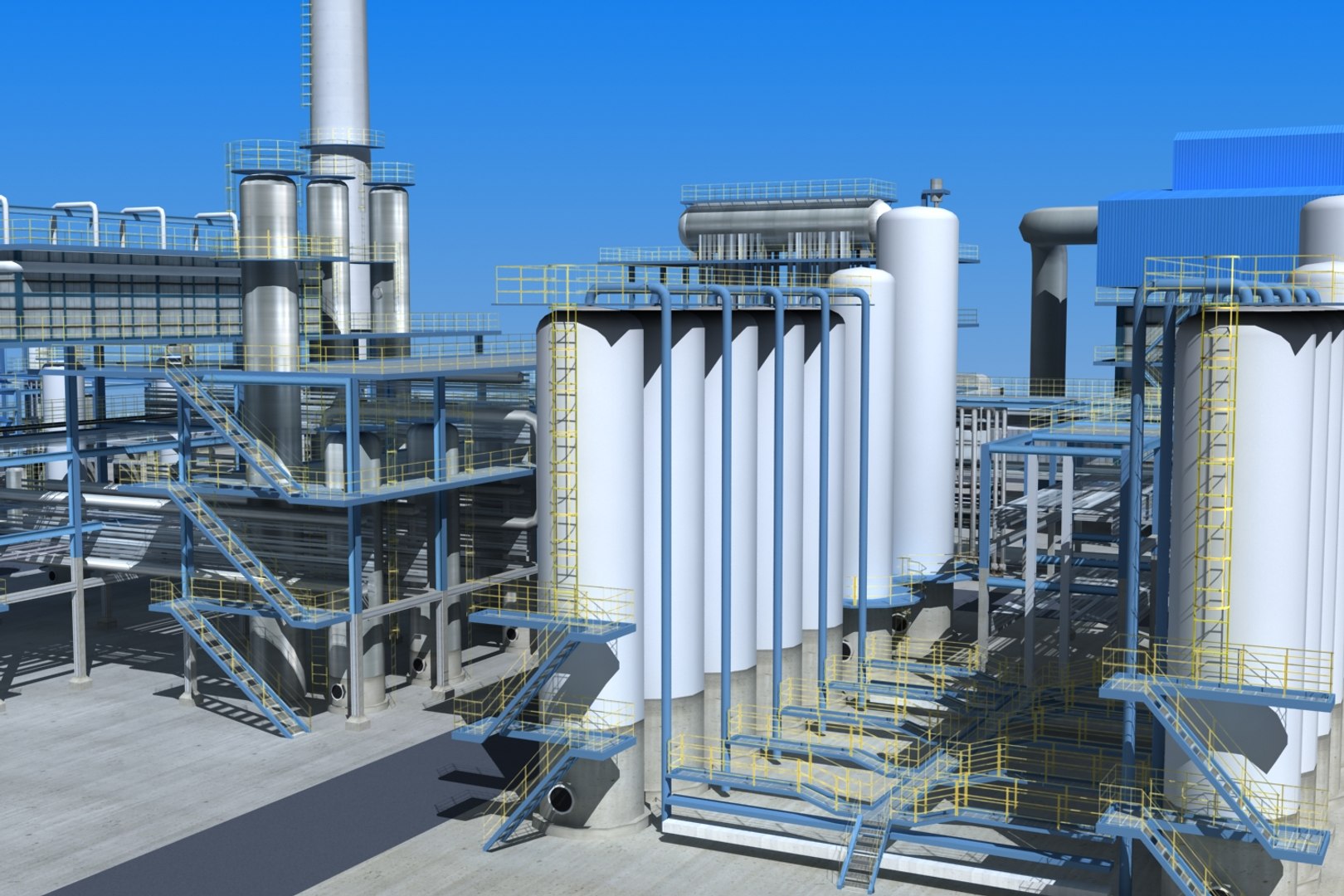 Refinery Vr Ar Model - TurboSquid 1279008