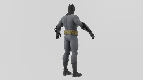 Batman Classic Lowpoly Rigged 3D model - TurboSquid 2033664