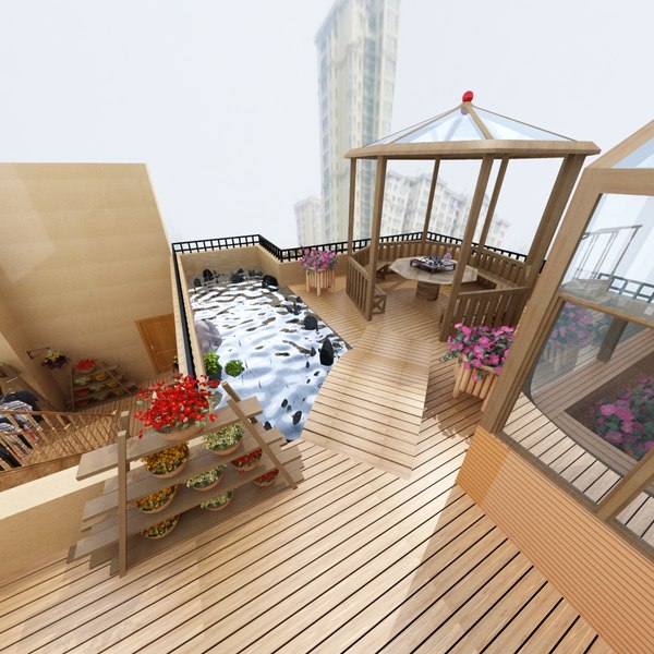 Patio 3D Models for Download | TurboSquid