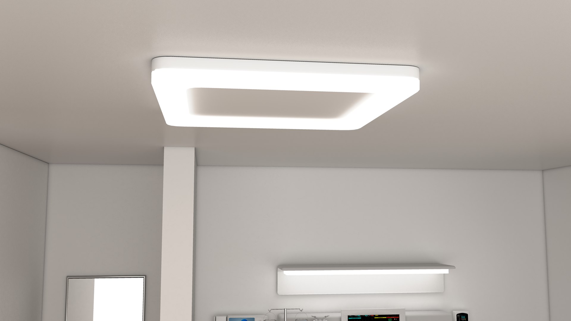 3D Model Patient Room 8K - TurboSquid 2336633