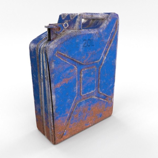 Jerry Can Low Poly Weathered 3 PBR3D模型 - TurboSquid 1336380