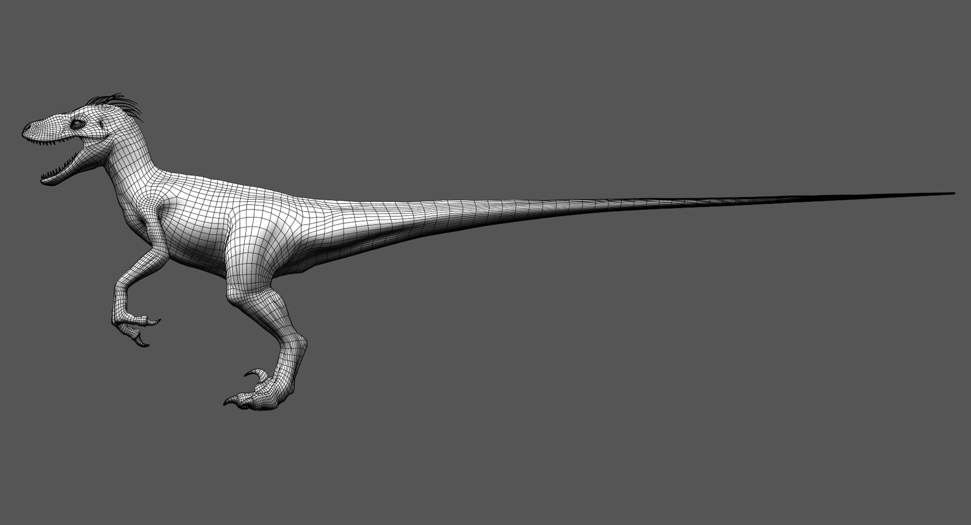 Velociraptor 1 3d Model