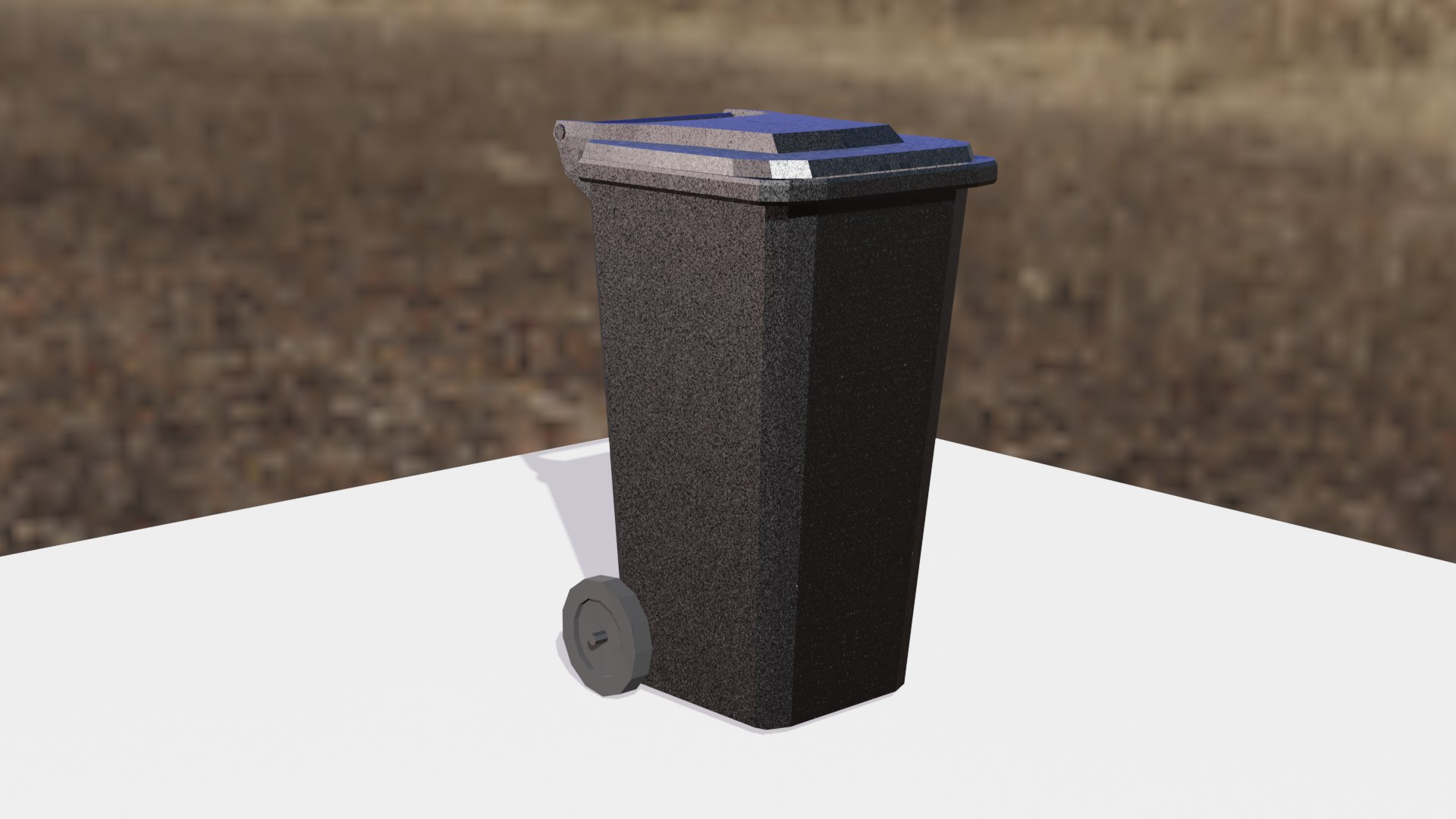 Free Wheeled BIN Model - TurboSquid 2518889