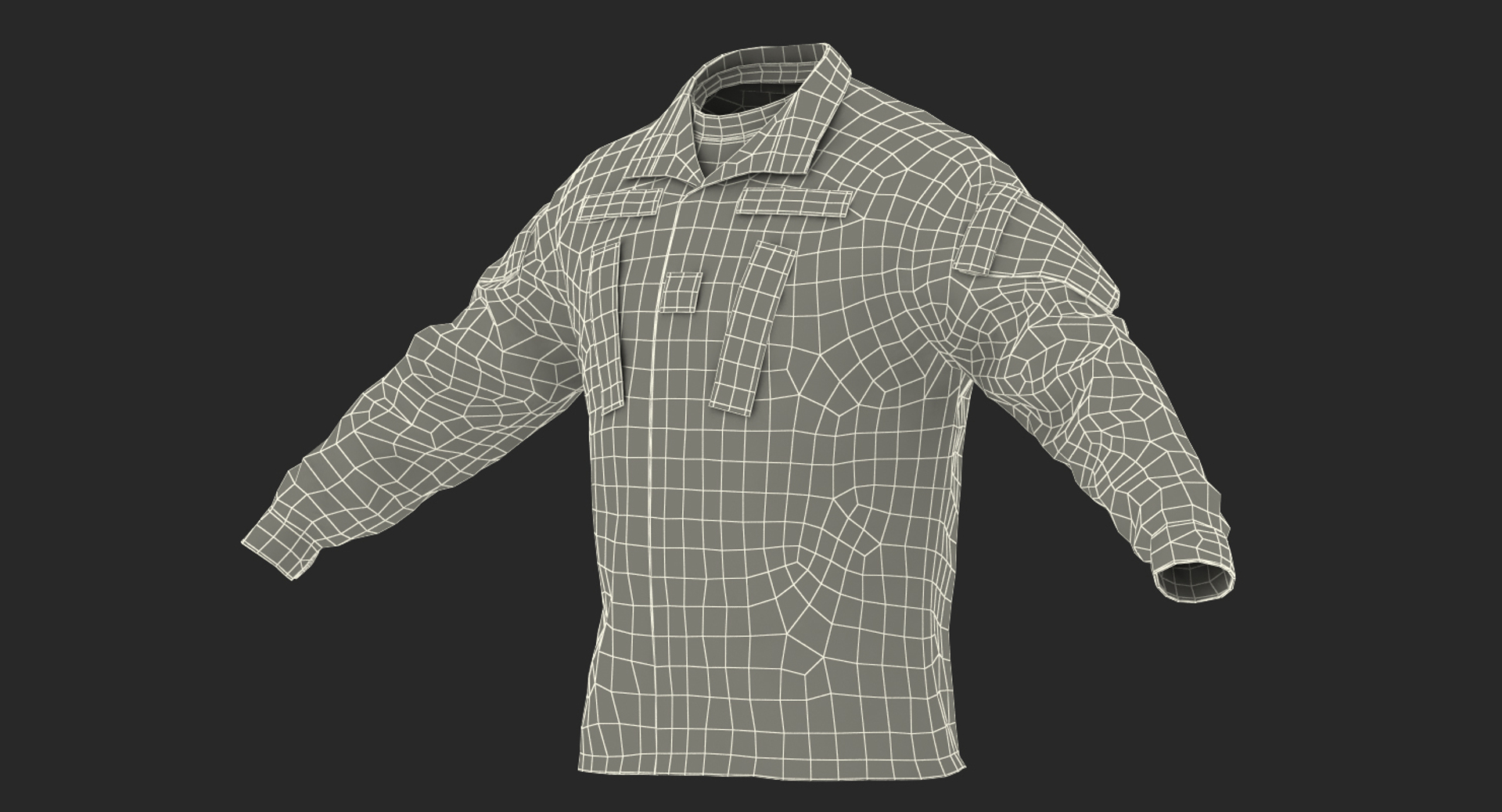 Army Acu Coat 3D Model - TurboSquid 1417071