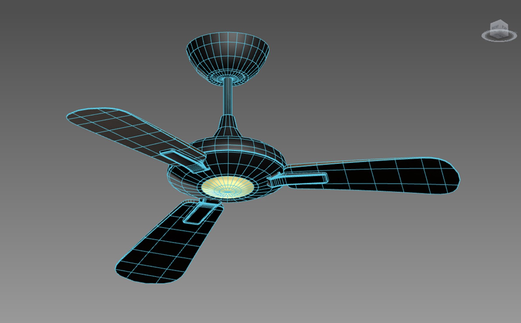 3D Model Ceiling Fan - TurboSquid 1551274