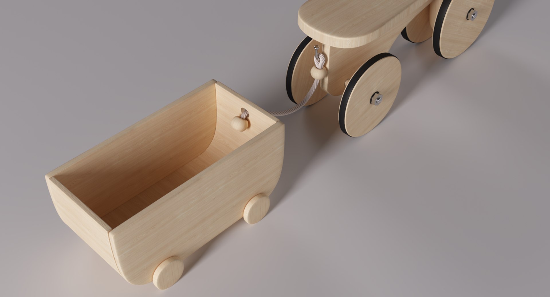 Wooden Ride 3D Model - TurboSquid 1277852